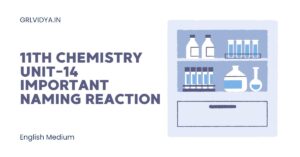 11th chemistry Unit-14 important naming reactions – GRLVidya